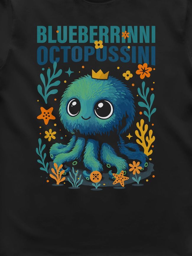 Men's T-shirt "Blueberrinni Octopussini" - Dubhumans