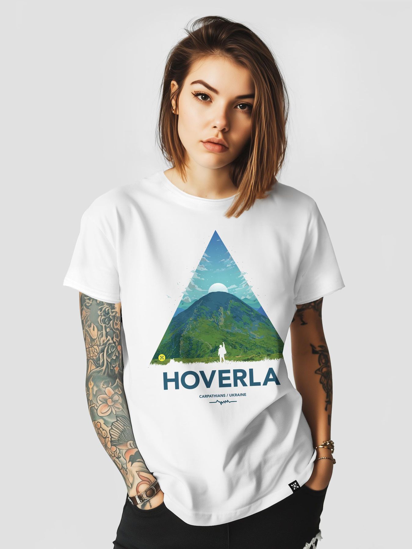 Футболка жіноча "Hoverla" - Dubhumans