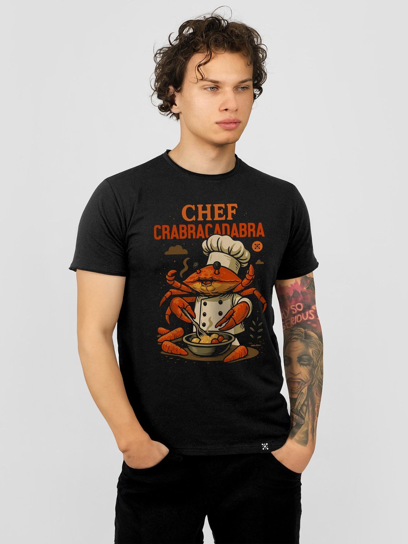 Men's T-shirt "Chef Crabracadabra" - Dubhumans