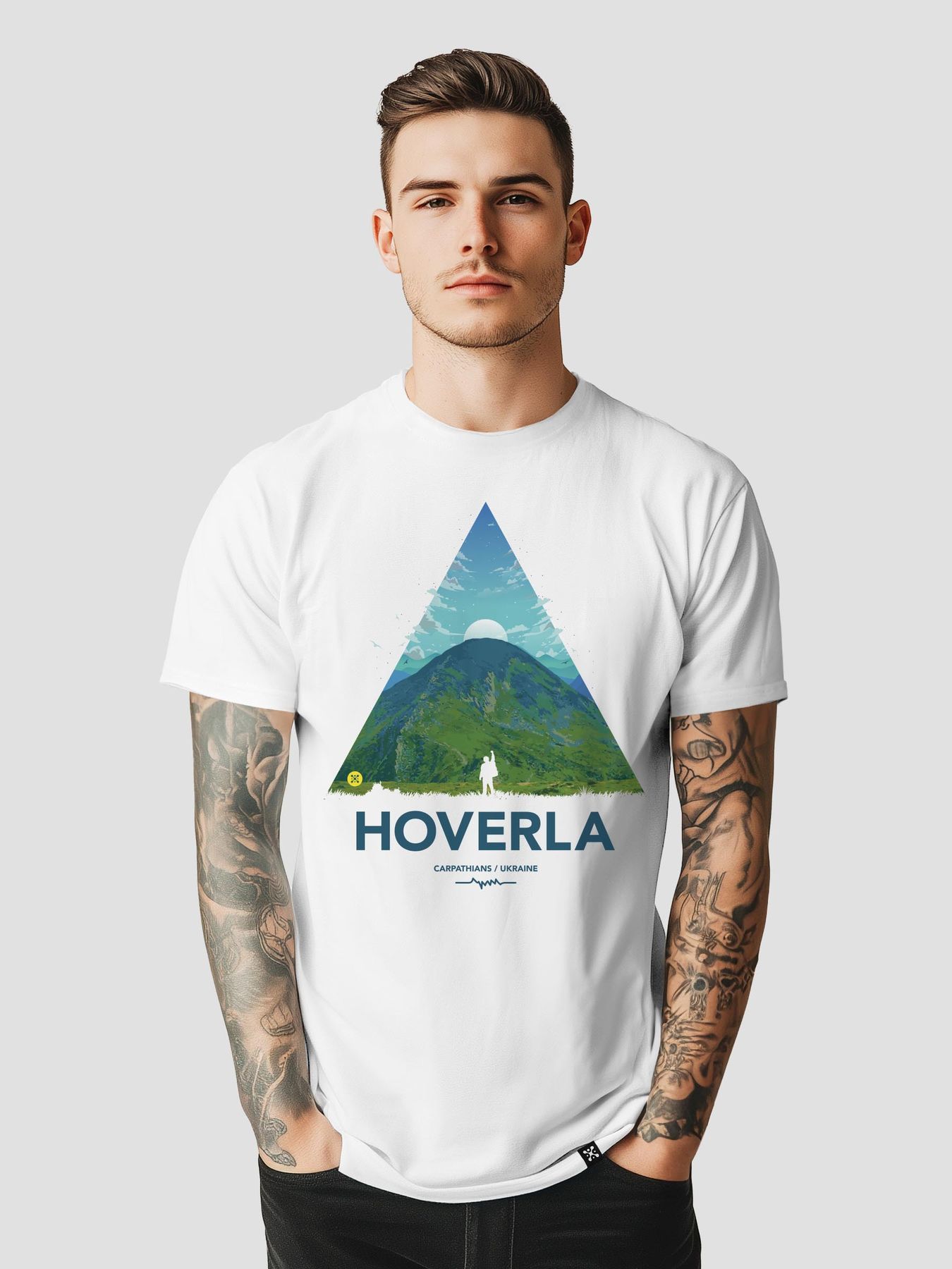 Футболка чоловіча "Hoverla" - Dubhumans